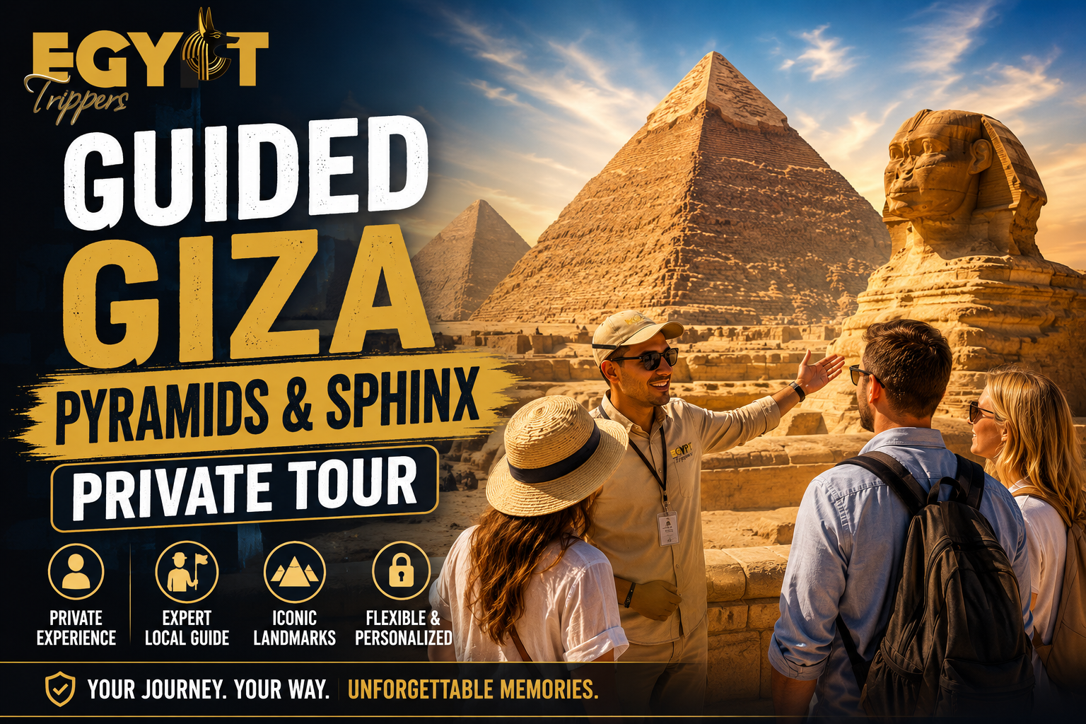 Guided Giza Pyramids and Sphinx Private Tour: 2026 Luxury Guide - Egypt ...